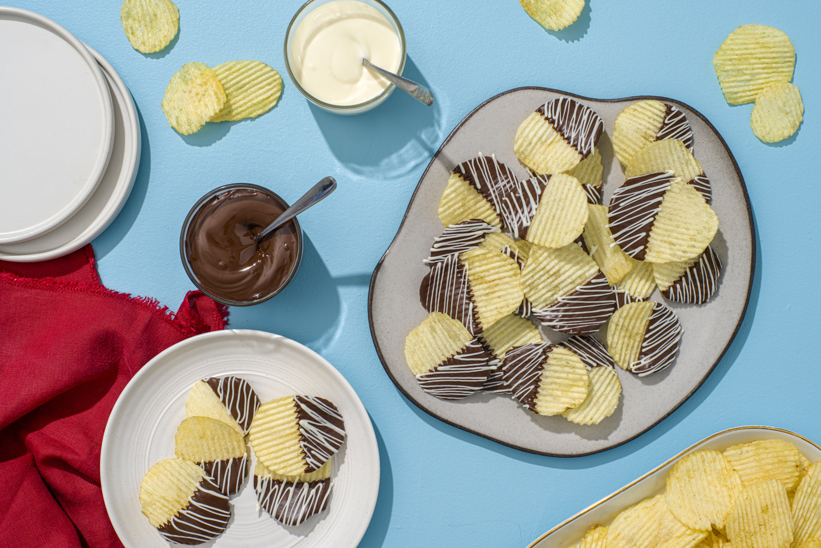 RUFFLES® Chocolate-Covered Chips | Ruffles