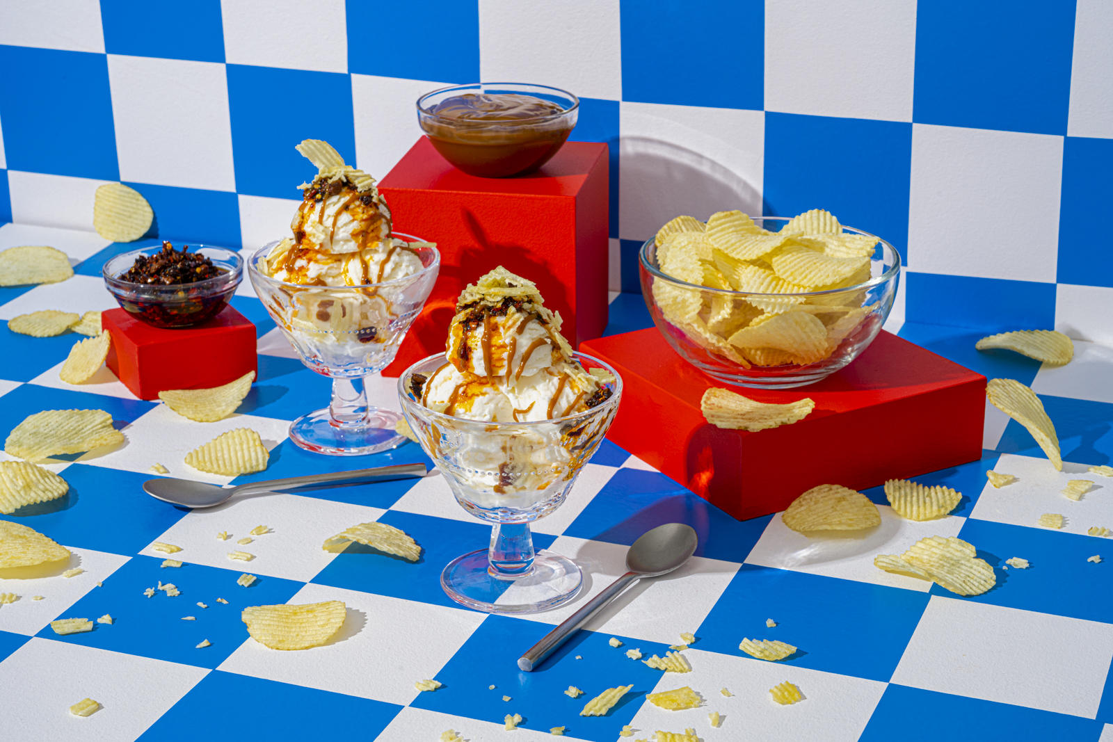 RUFFLES® Spicy Crunchy Ice Cream | Ruffles